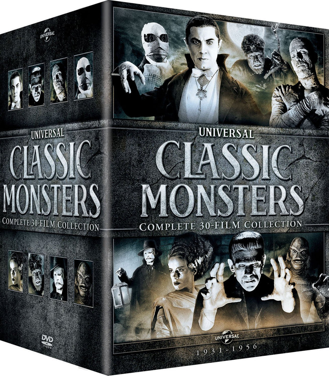 Universal Classic Monsters – Complete 30-Film Collection (DVD, NTSC ...