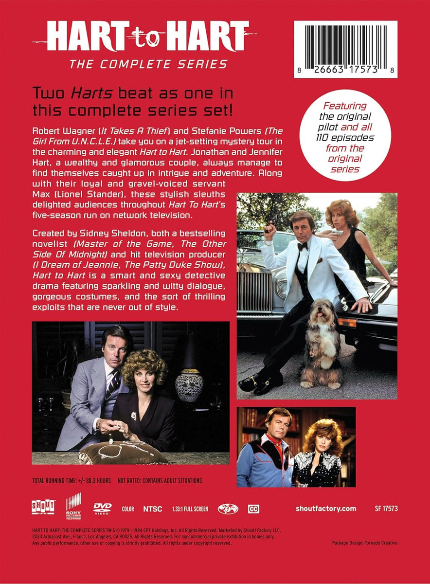 Hart to Hart – The Complete Series DVD – Discery